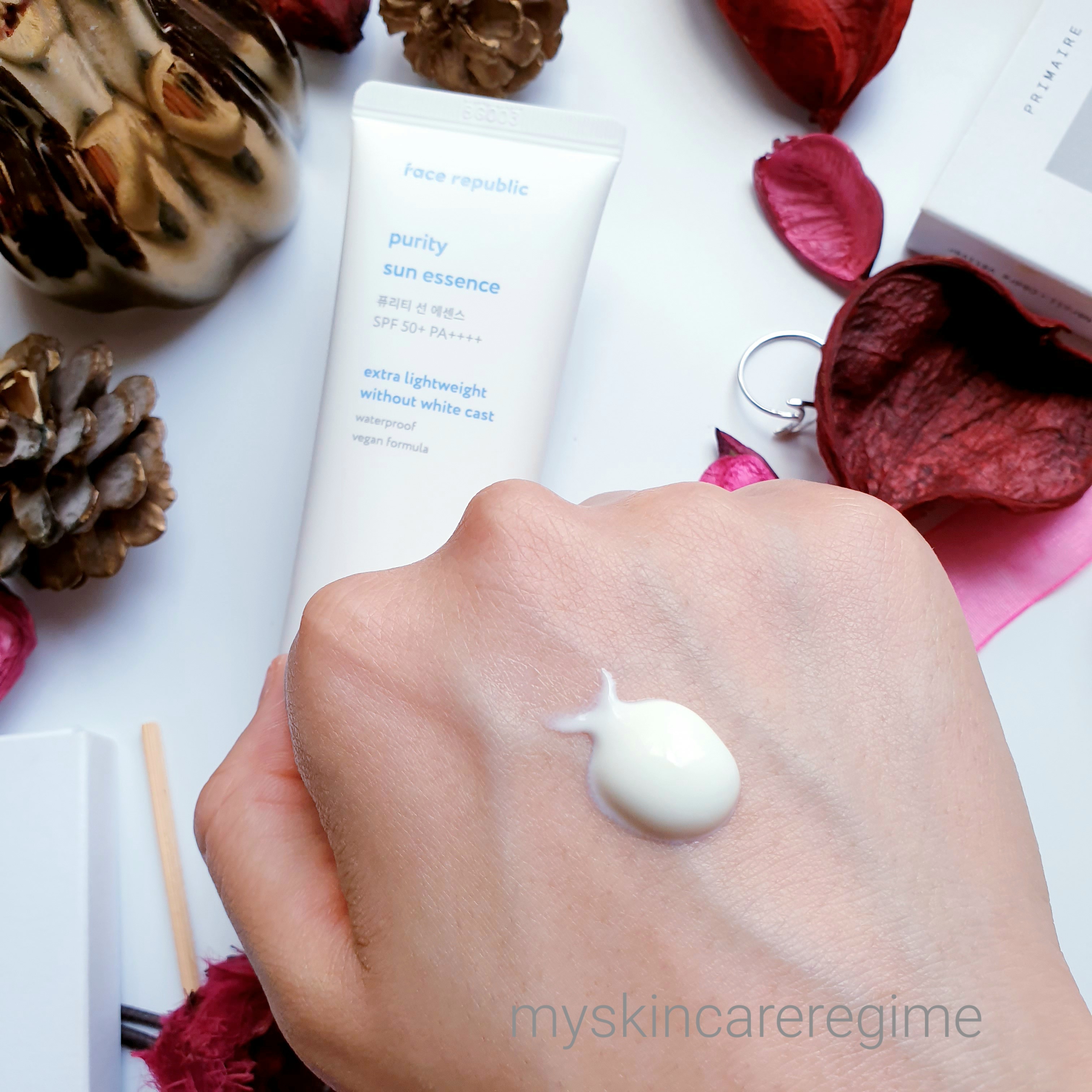 Review: Face Republic – Purity Sun Essence – SPF50+ PA++++ – My ...