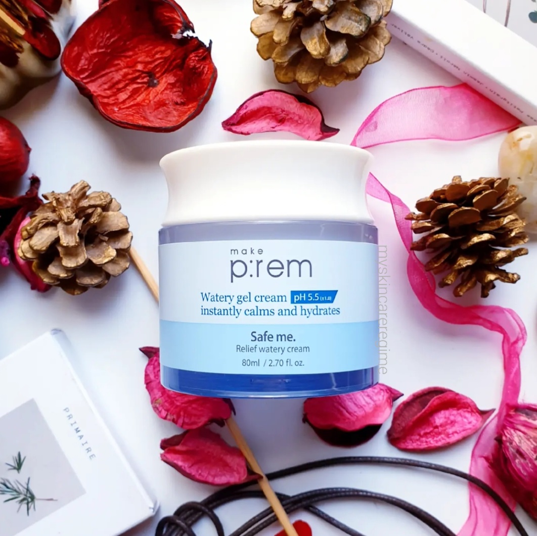 Review: make p:rem – Safe Me. Relief Watery Cream – My Skincare Regime