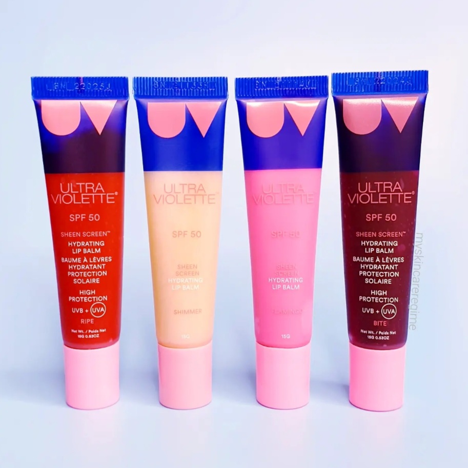 Ultra Violette Lip Screens – SPF50+ High Sun-Protection Lip Glosses ...