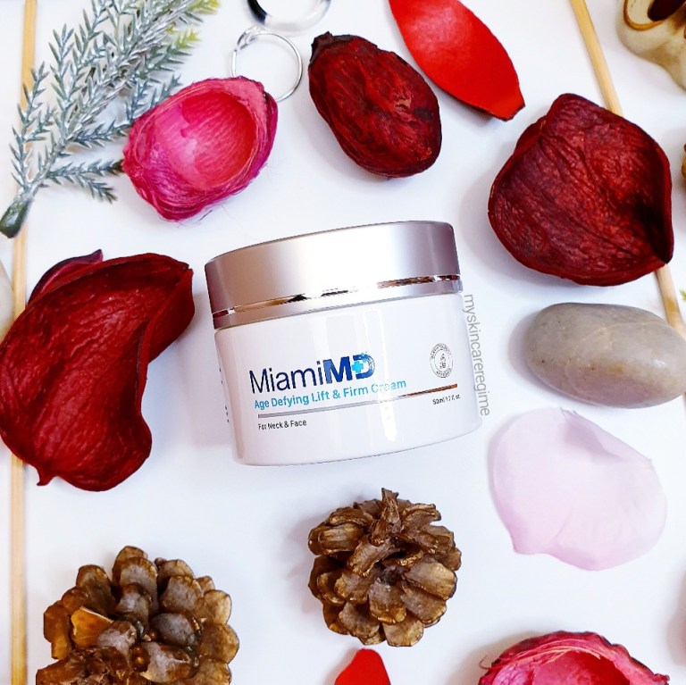Review: MiamiMD – Age Defying Lift & Firm Cream (For Neck & Face) – My ...